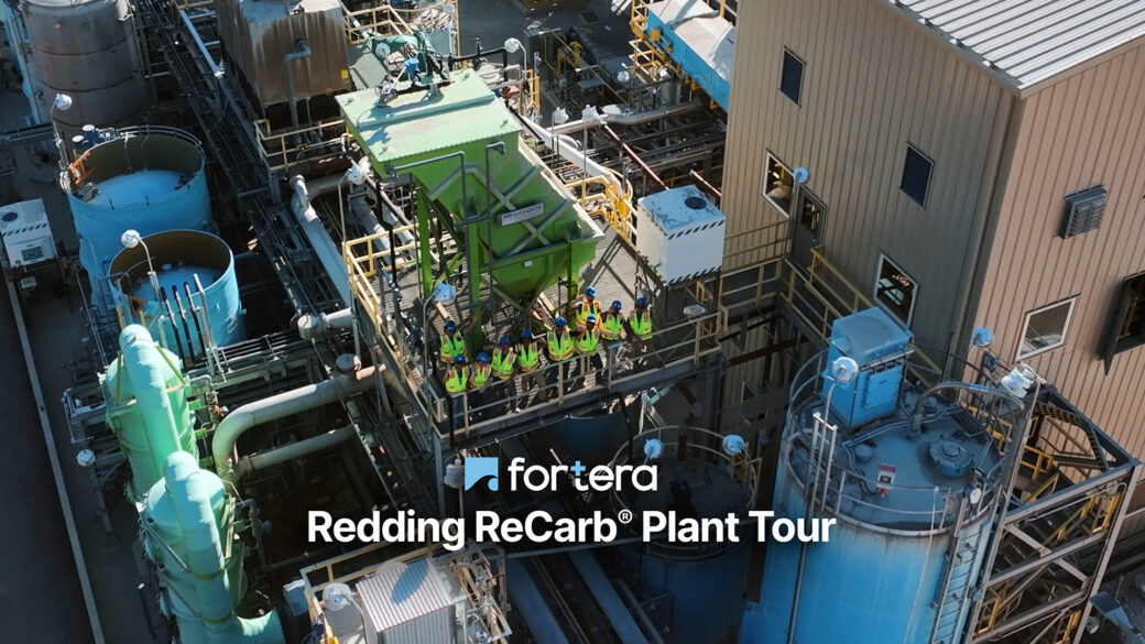 Fortera ReCarb® Plant in Redding, CA, USA