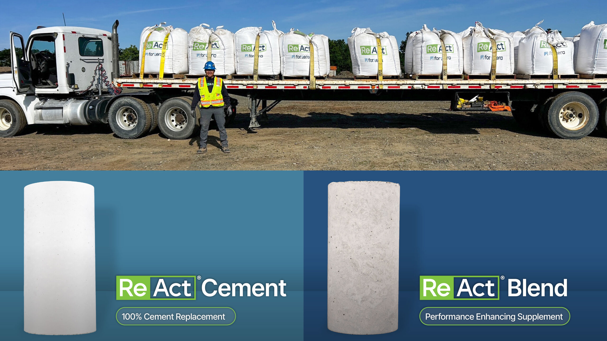 ReAct® Blend and ReAct® Cement Product - Fortera